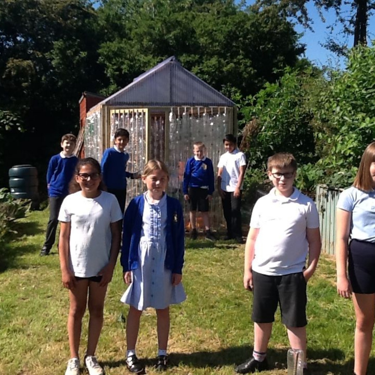 Grendon Primary - New Greenhouse
